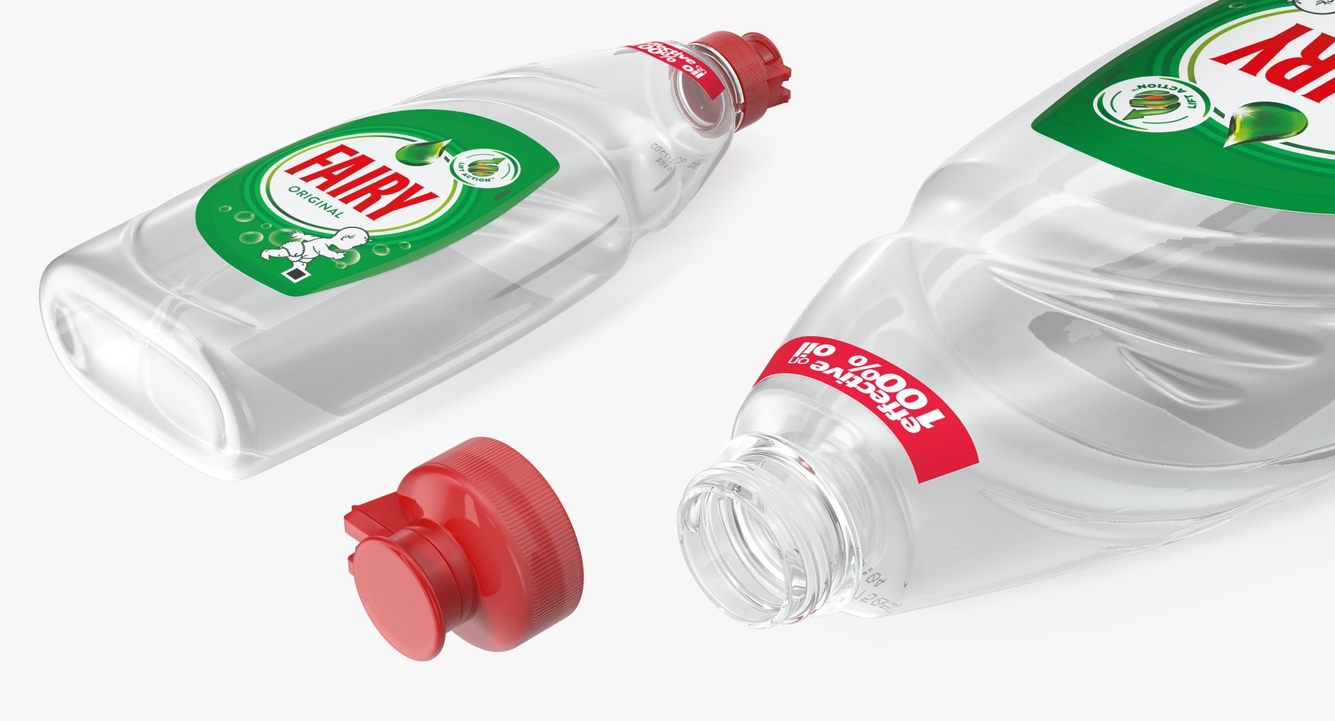 3D Fairy Dishwashing Liquid Washing Model - TurboSquid 1415359
