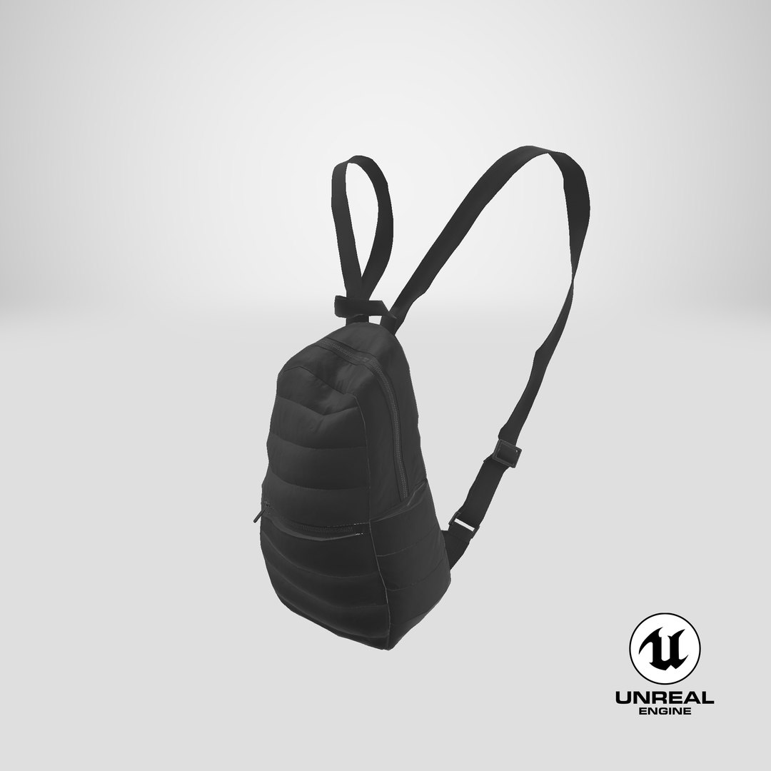 Realistic Women S Backpack 3D Model - TurboSquid 1541961