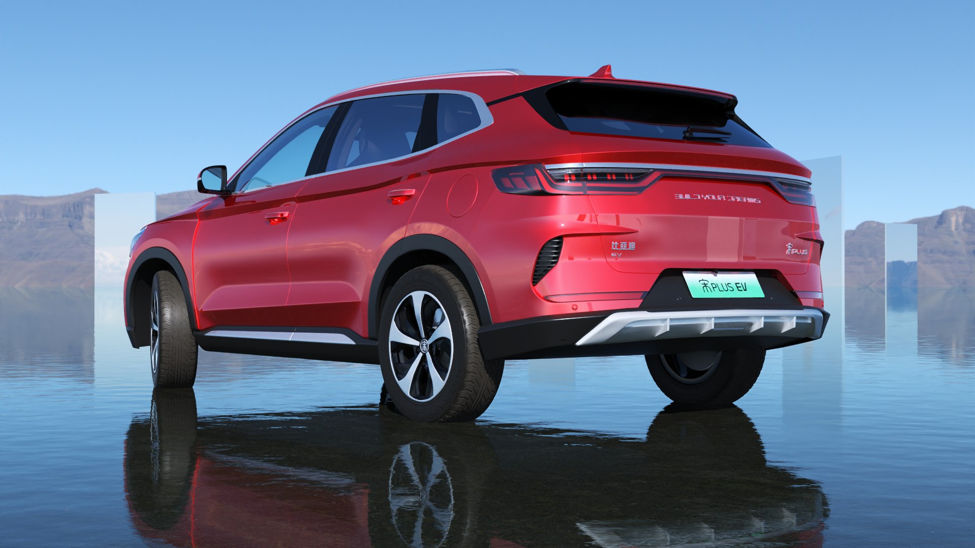 3D BYD SONG PLUS EV 2022 - TurboSquid 2082513