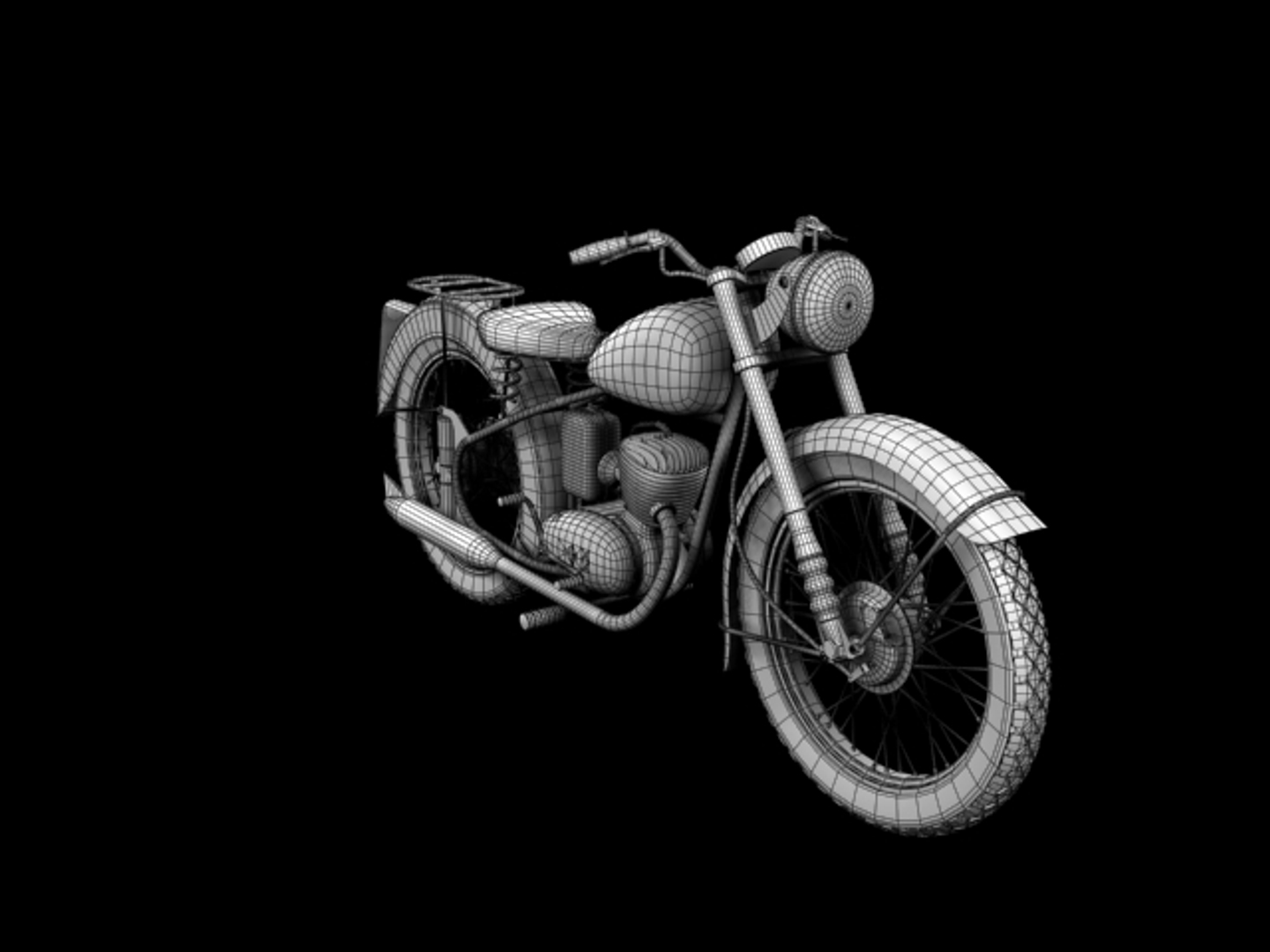 Bsa Bantam D1 1948 C4d Free