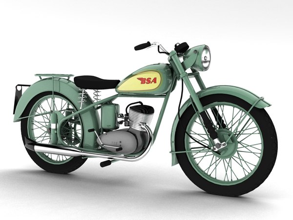modelo 3d BSA Bantam D1 1948 gratis - TurboSquid 591922