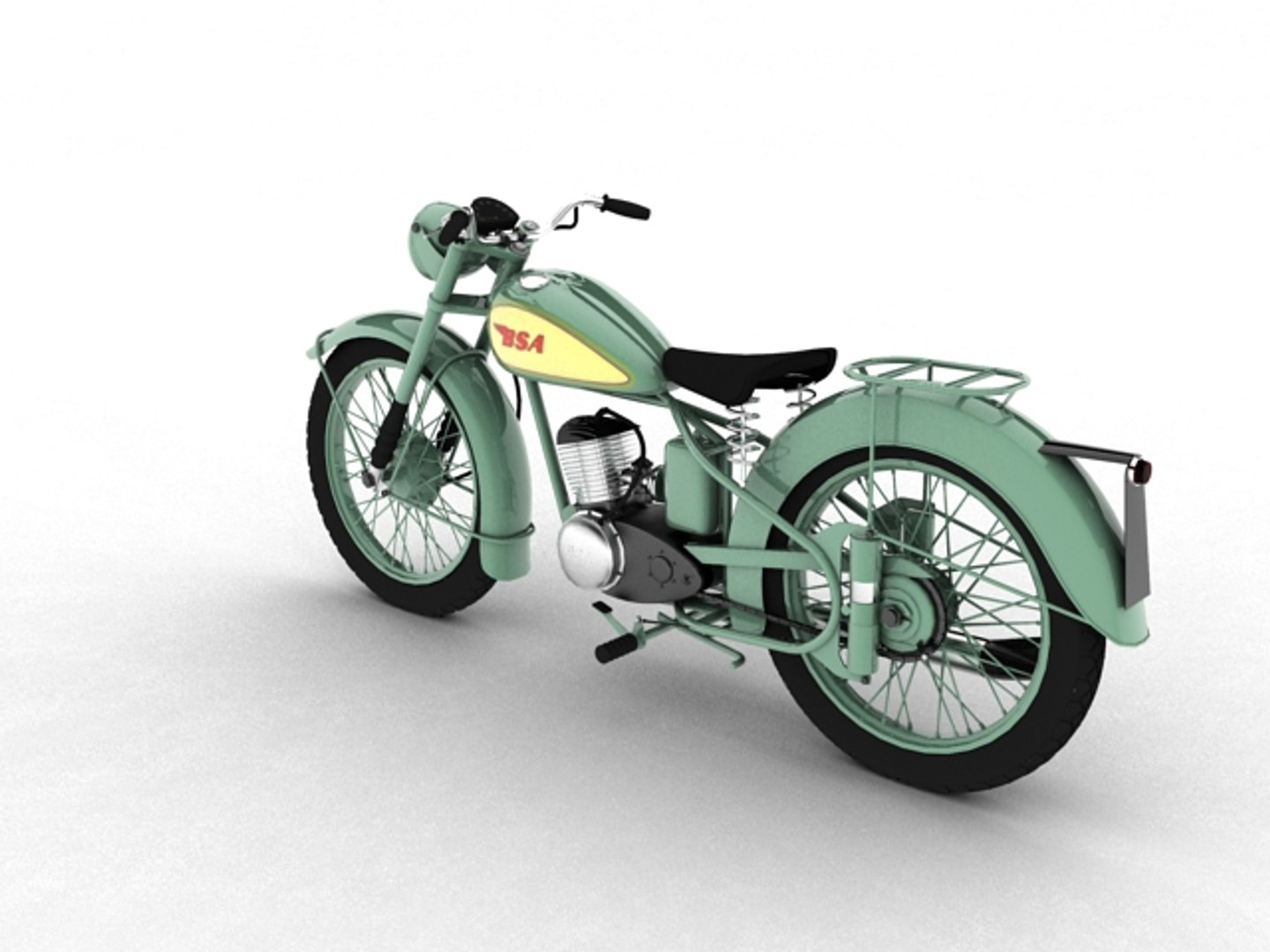 Bsa Bantam D1 1948 C4d Free