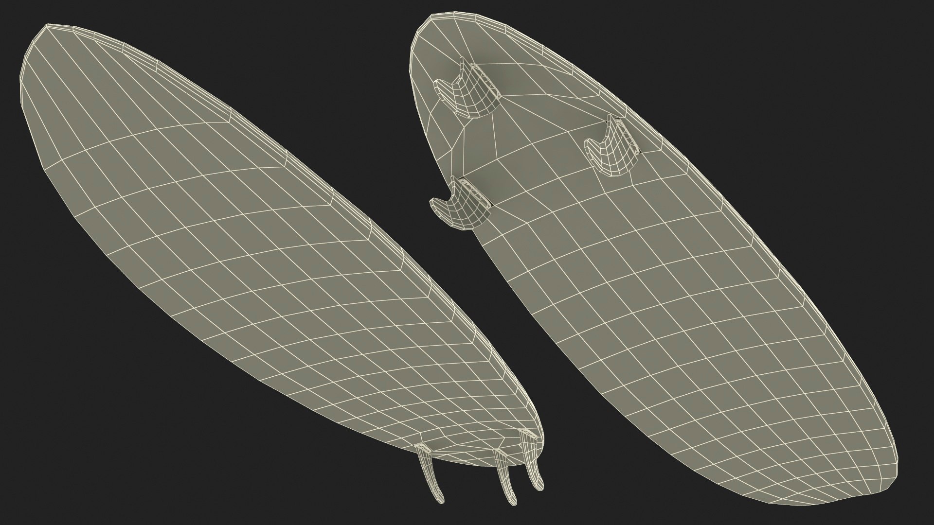 3D Funboard Surfboard Model - TurboSquid 2151720