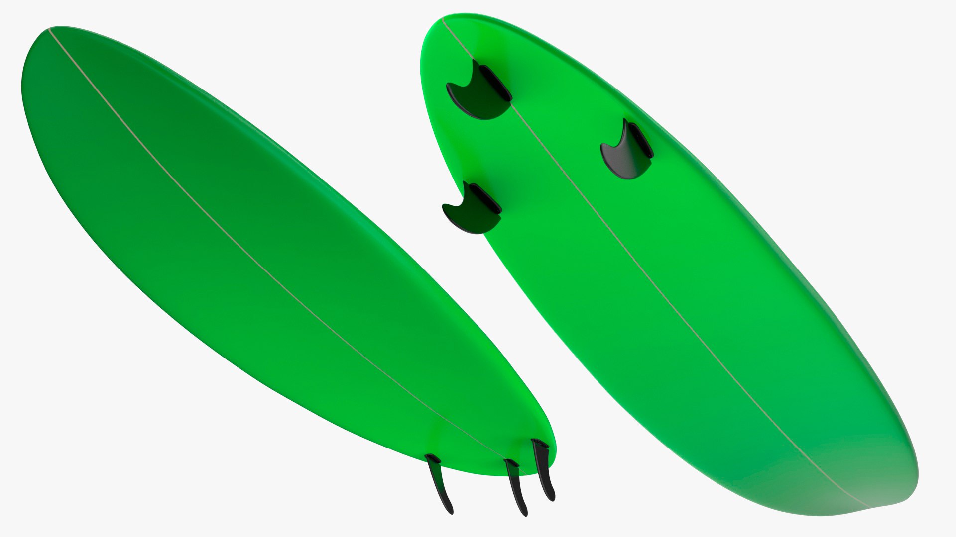 3D Funboard Surfboard Model - TurboSquid 2151720