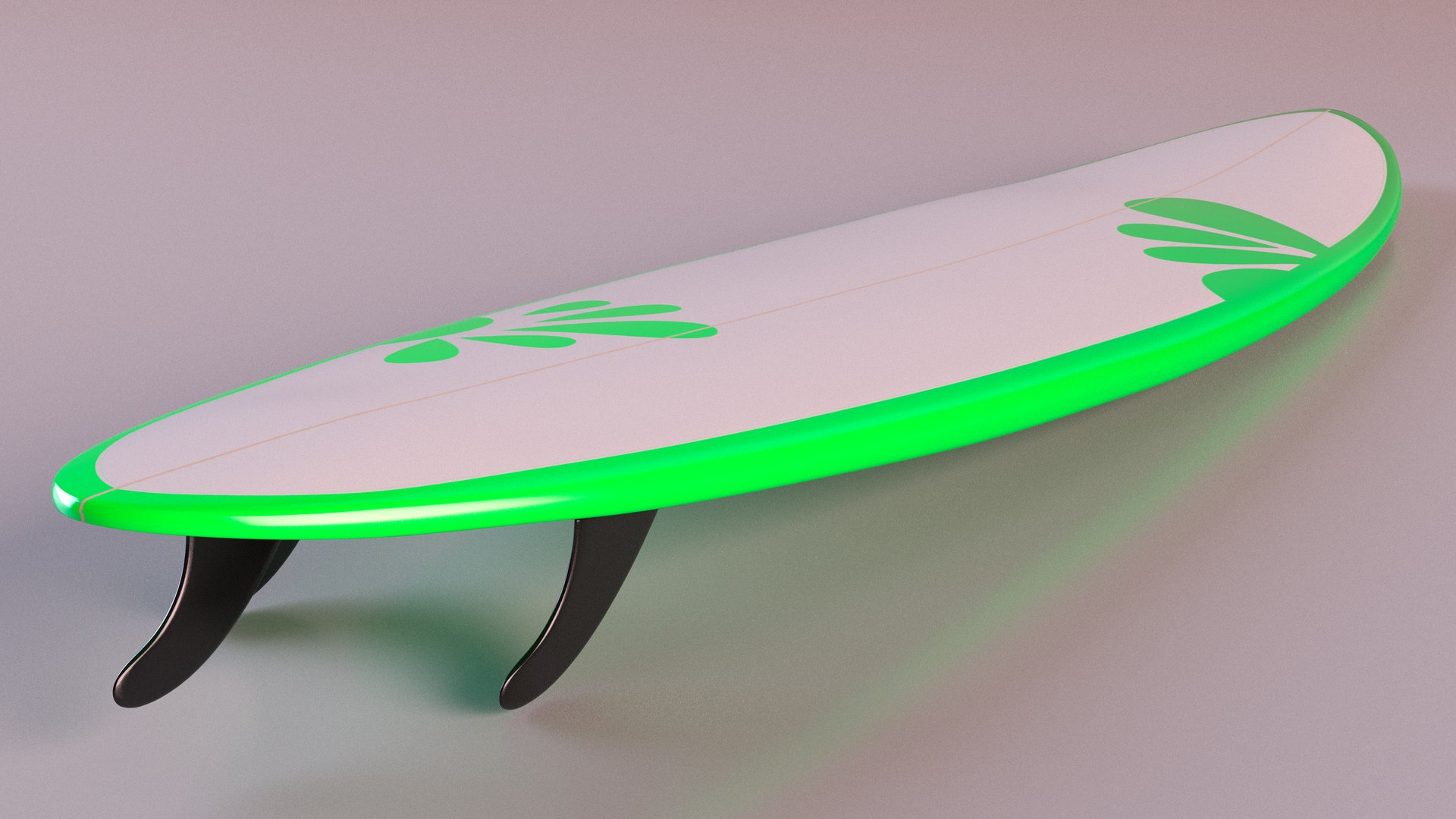 3D Funboard Surfboard model - TurboSquid 2151720