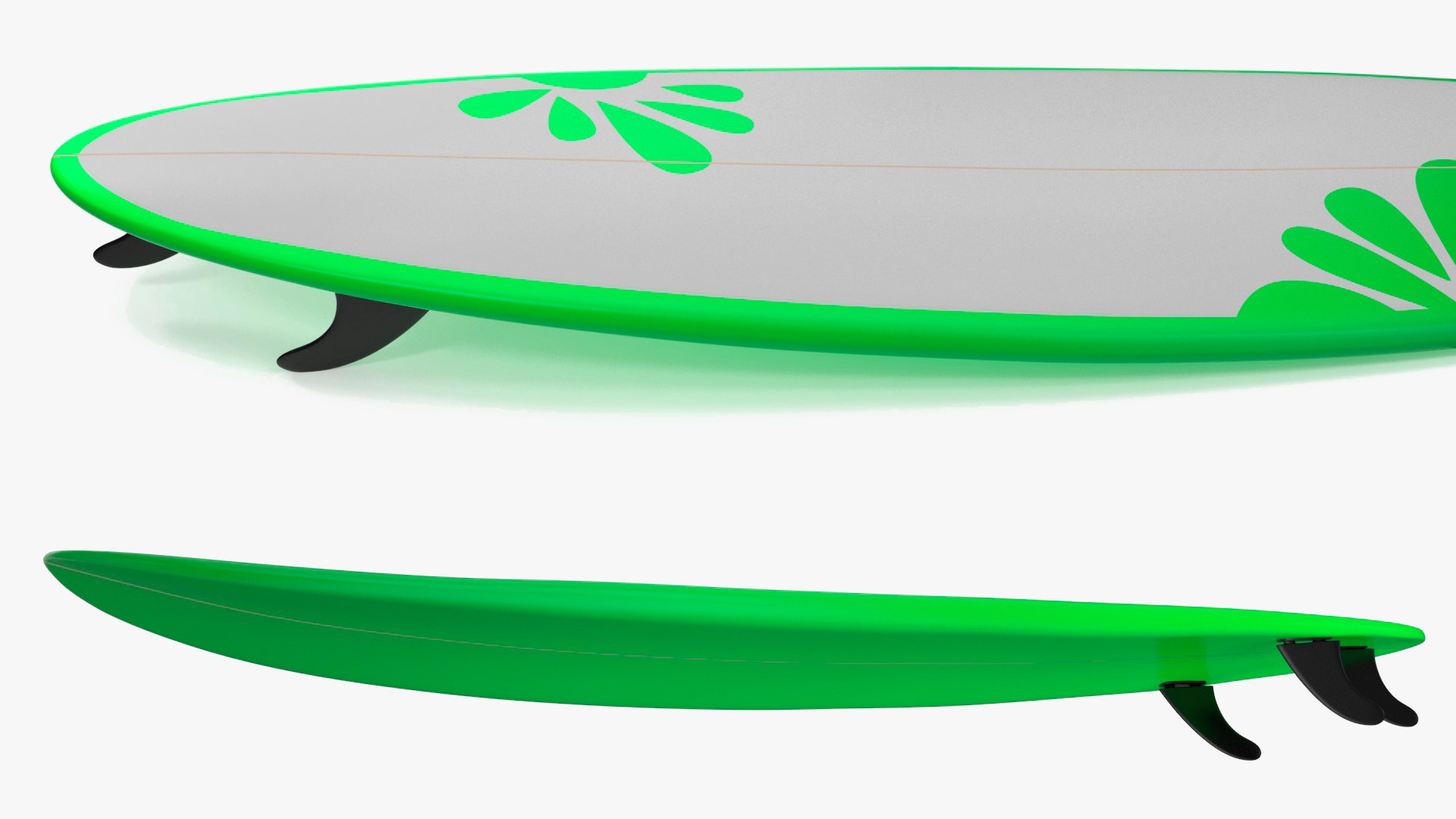 3D Funboard Surfboard Model - TurboSquid 2151720