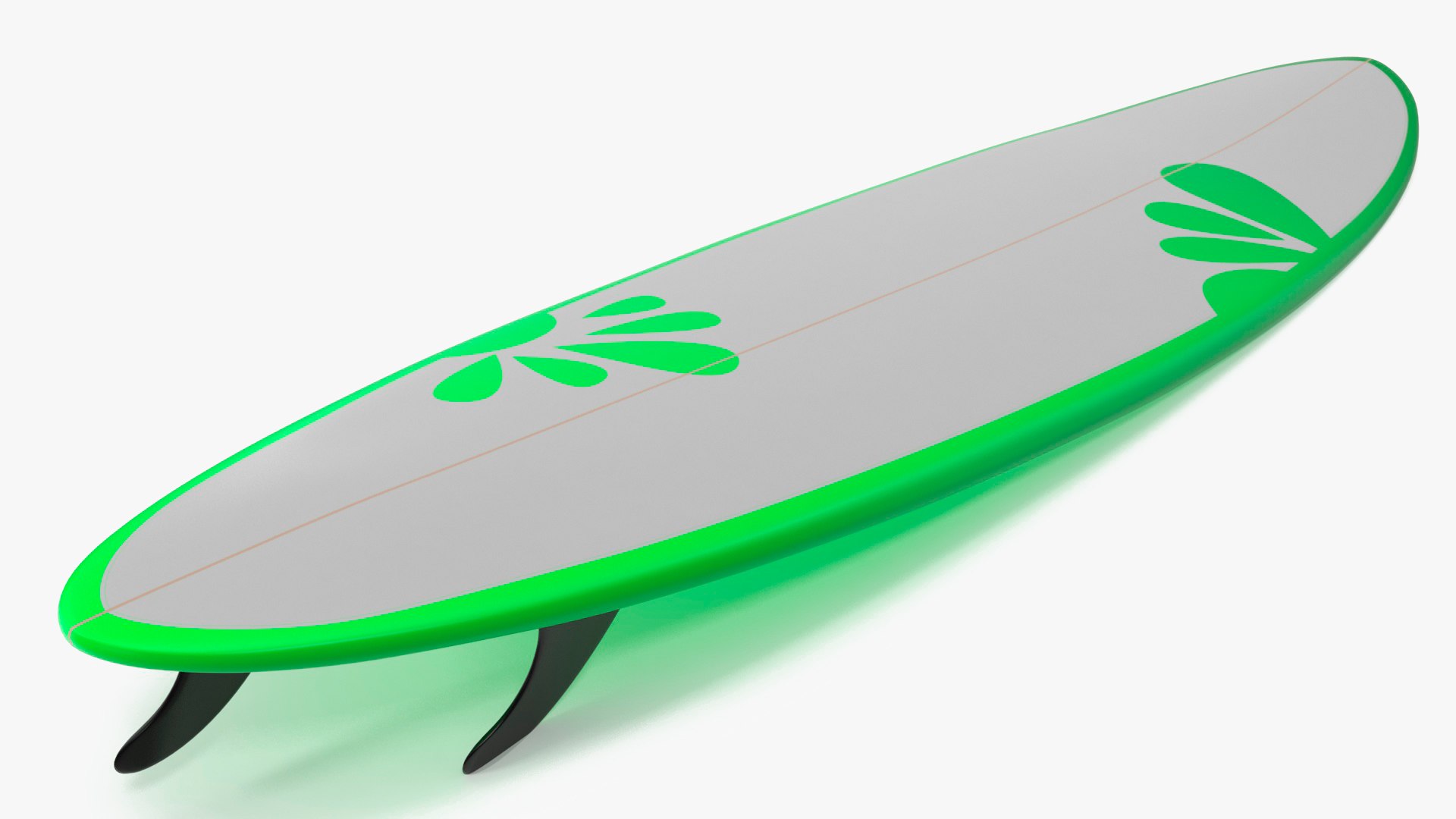 3D Funboard Surfboard model - TurboSquid 2151720