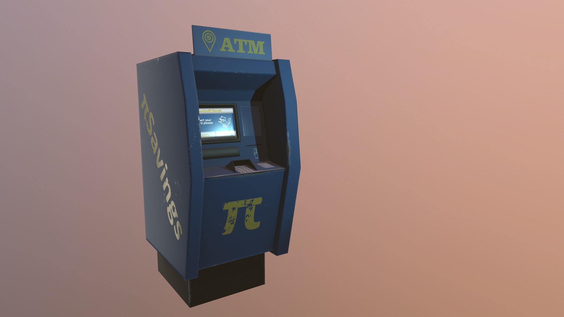 3D ATM - TurboSquid 1809041