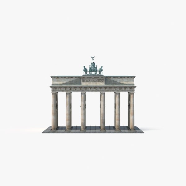 Brandenburg Gate 3D Models for Download | TurboSquid