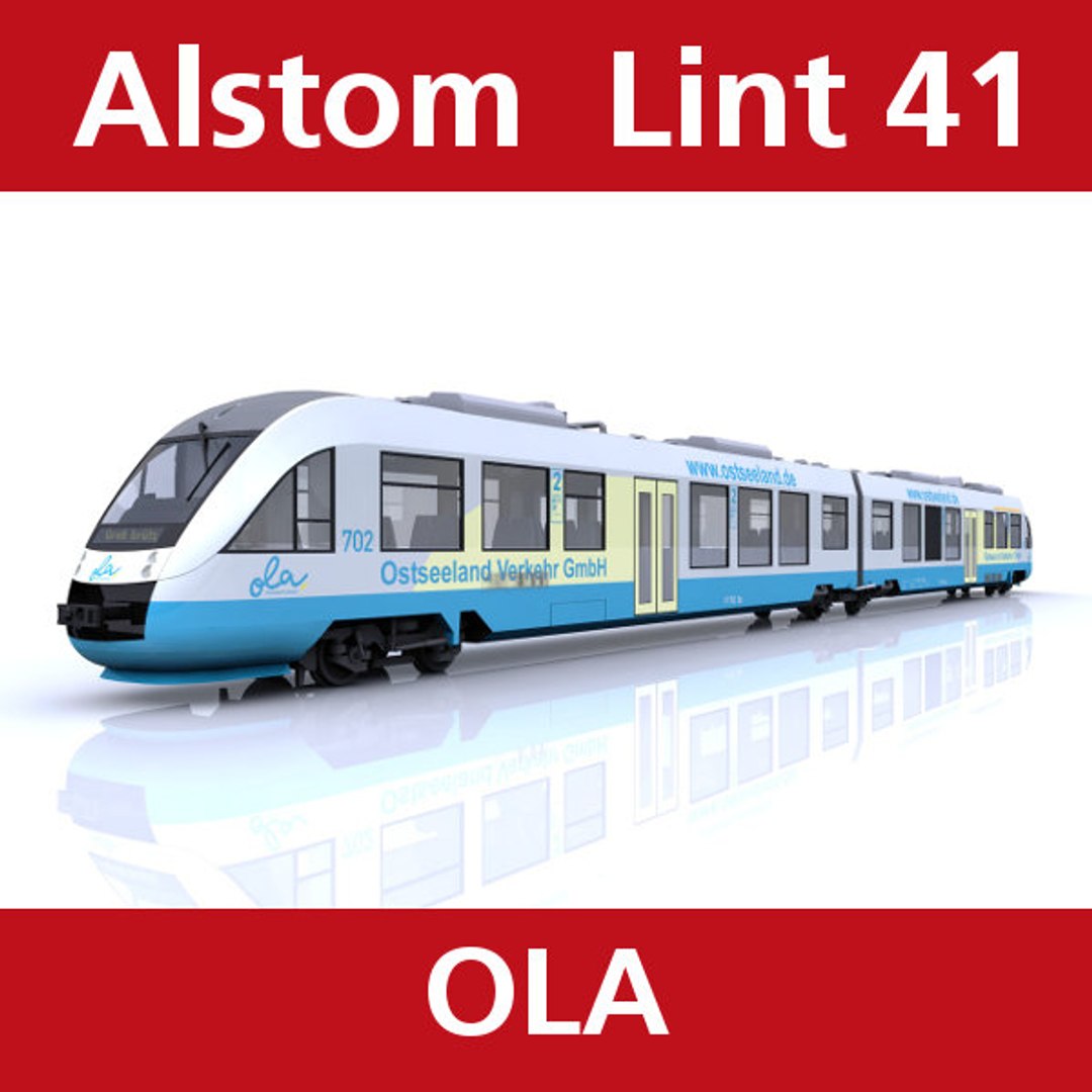 Lint Passenger Train C4d