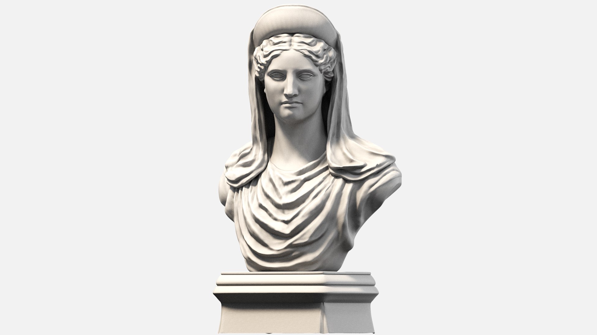 Demetra Bust 3d Model 3D Model - TurboSquid 1781243
