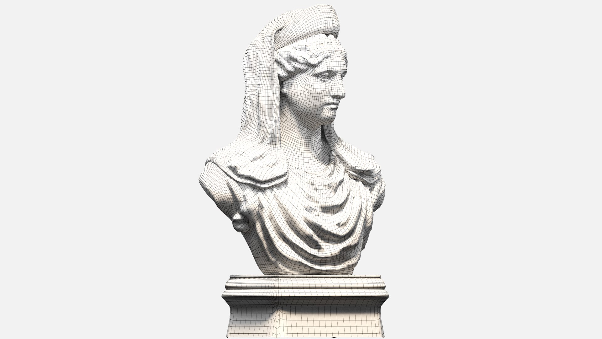 Demetra Bust 3d Model 3D Model - TurboSquid 1781243