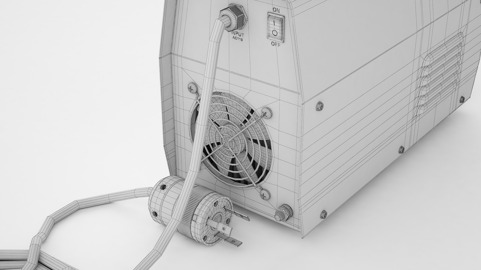 3D Arc Welding Machine Model - TurboSquid 1467283