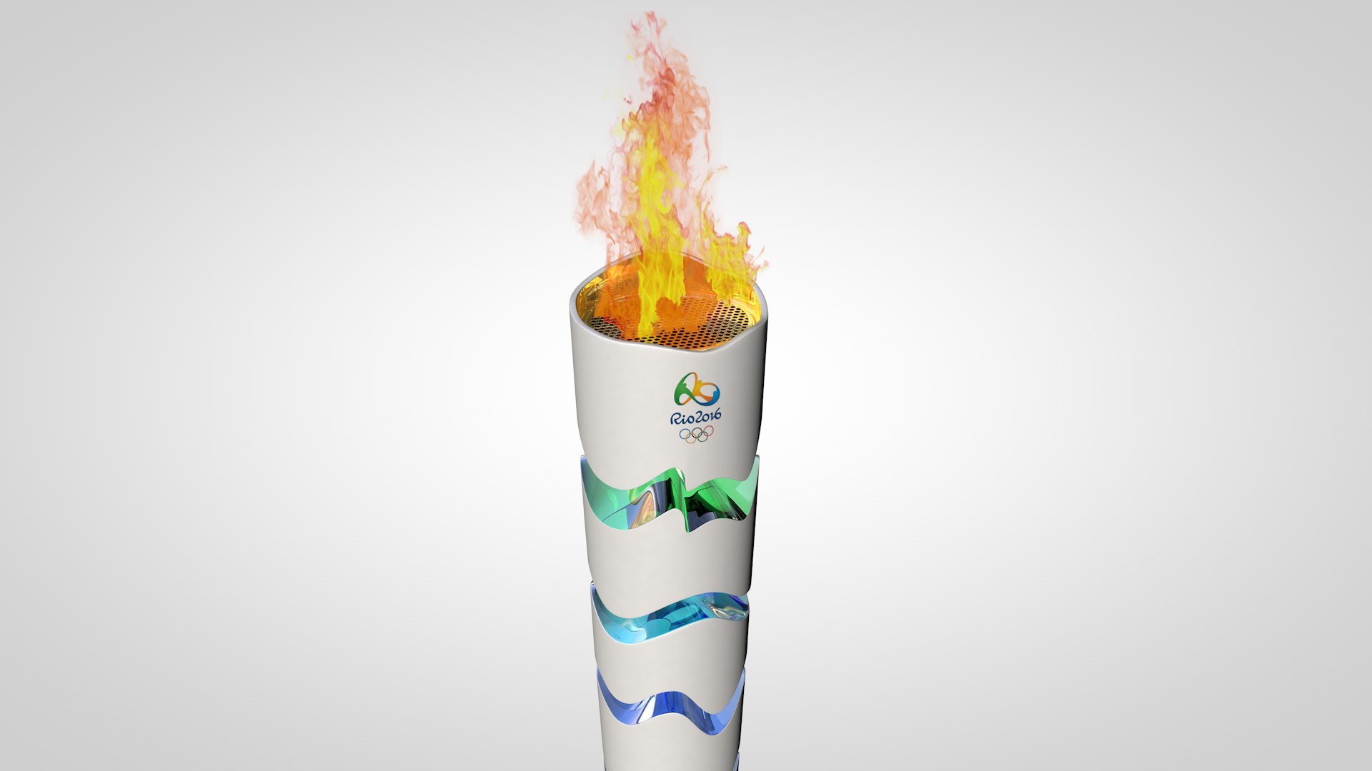 2016 Olympic Torch C4d