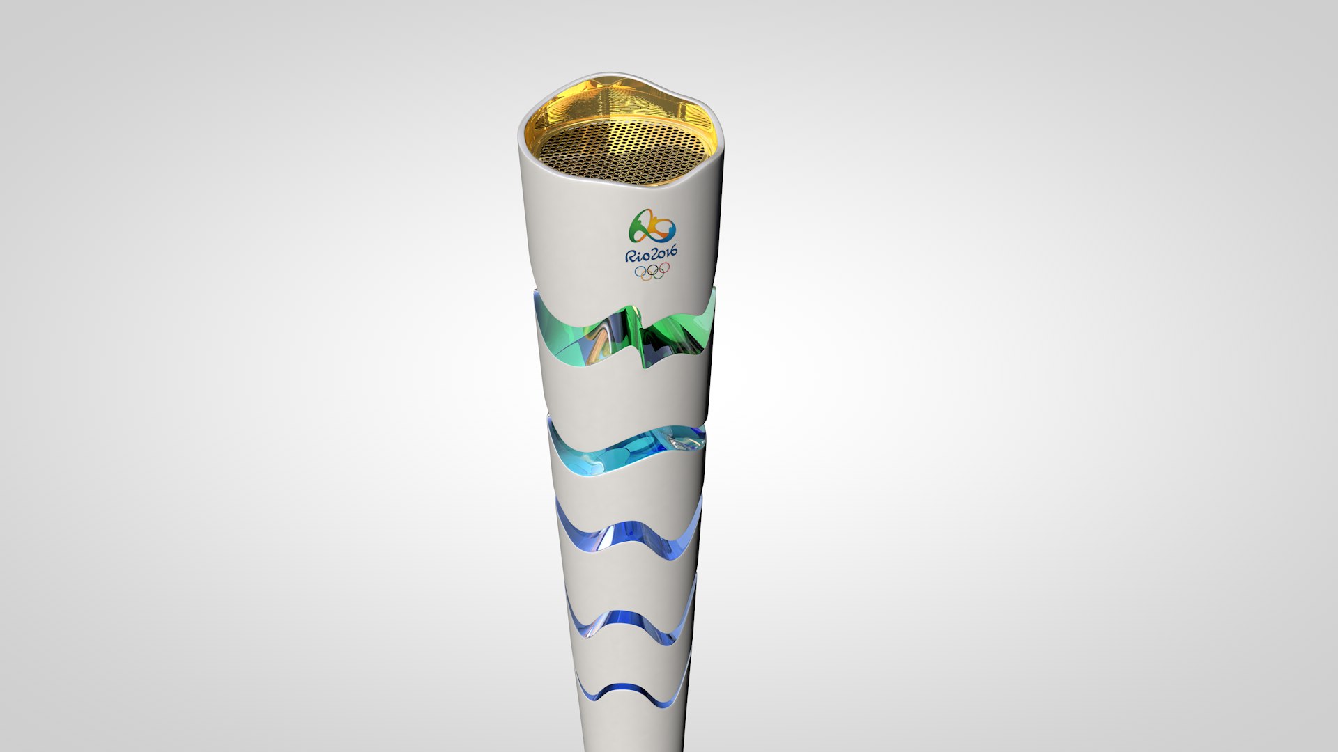 2016 Olympic Torch C4d