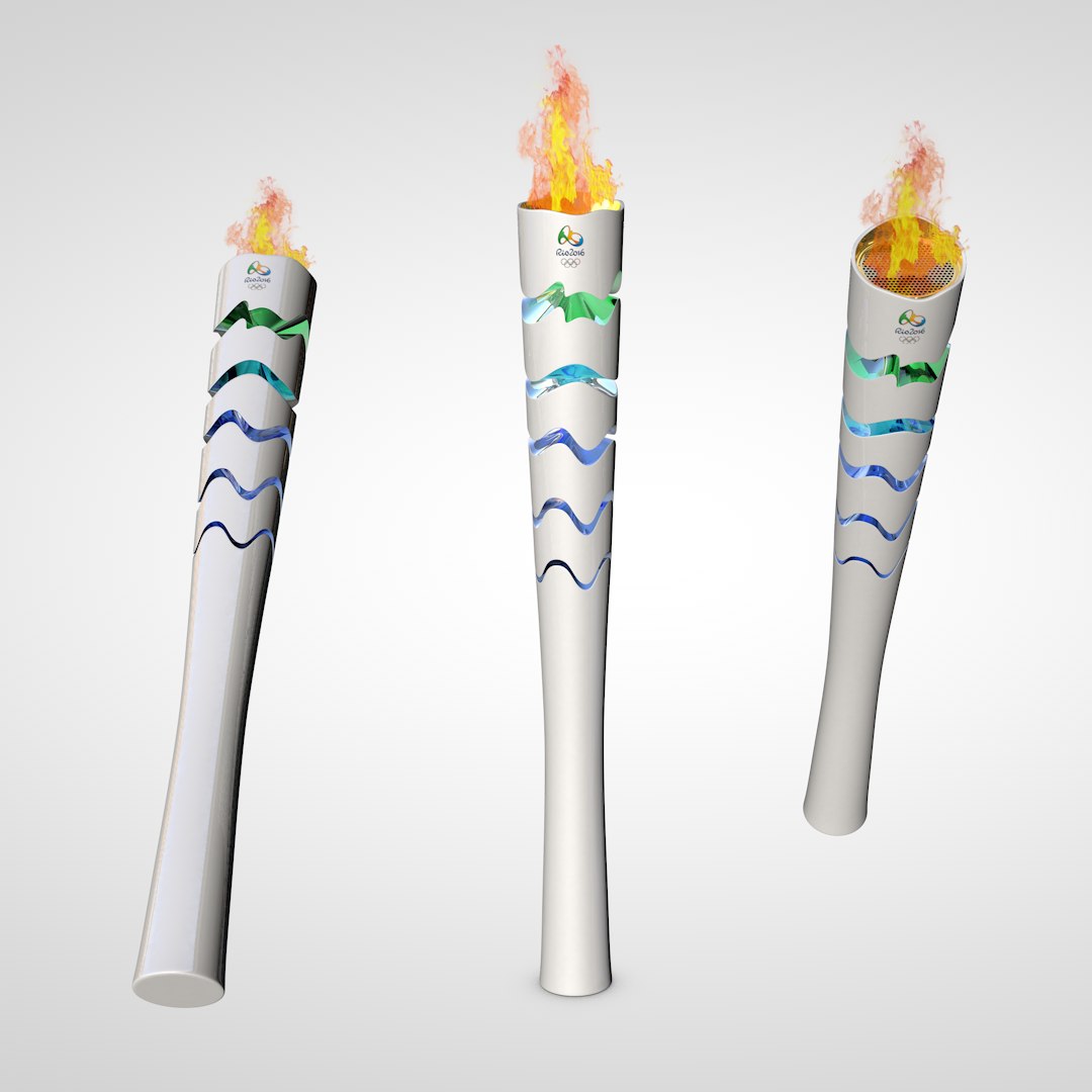 2016 Olympic Torch C4d