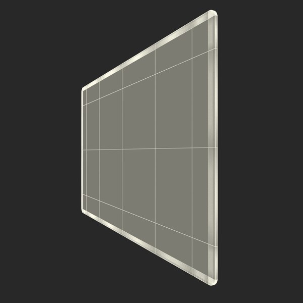 3d gold credit card modeled model