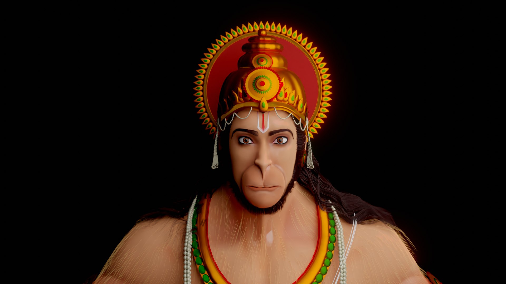 Free Hanuman From Ramayan Model - TurboSquid 2047572