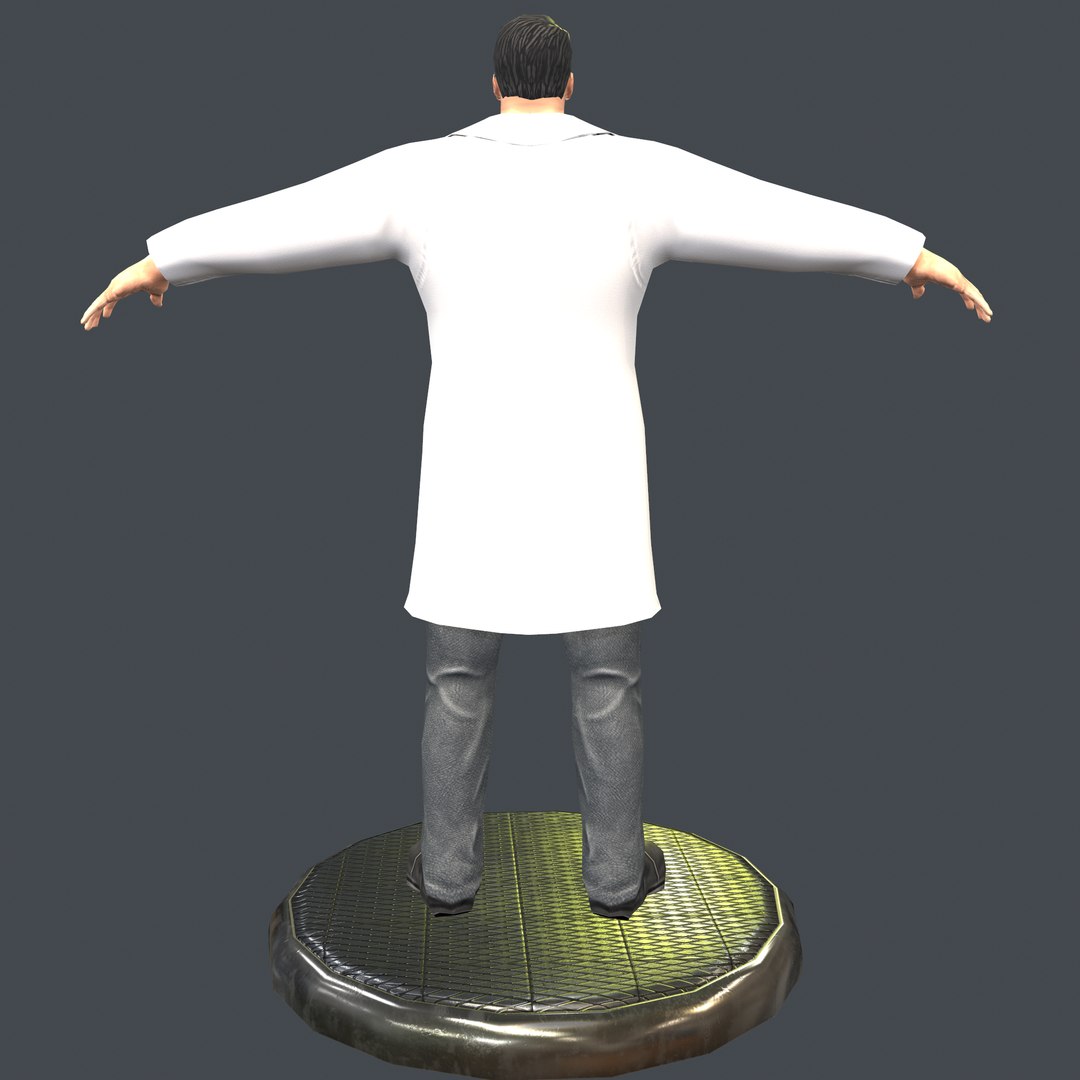 3D Doctor Model - TurboSquid 1275524