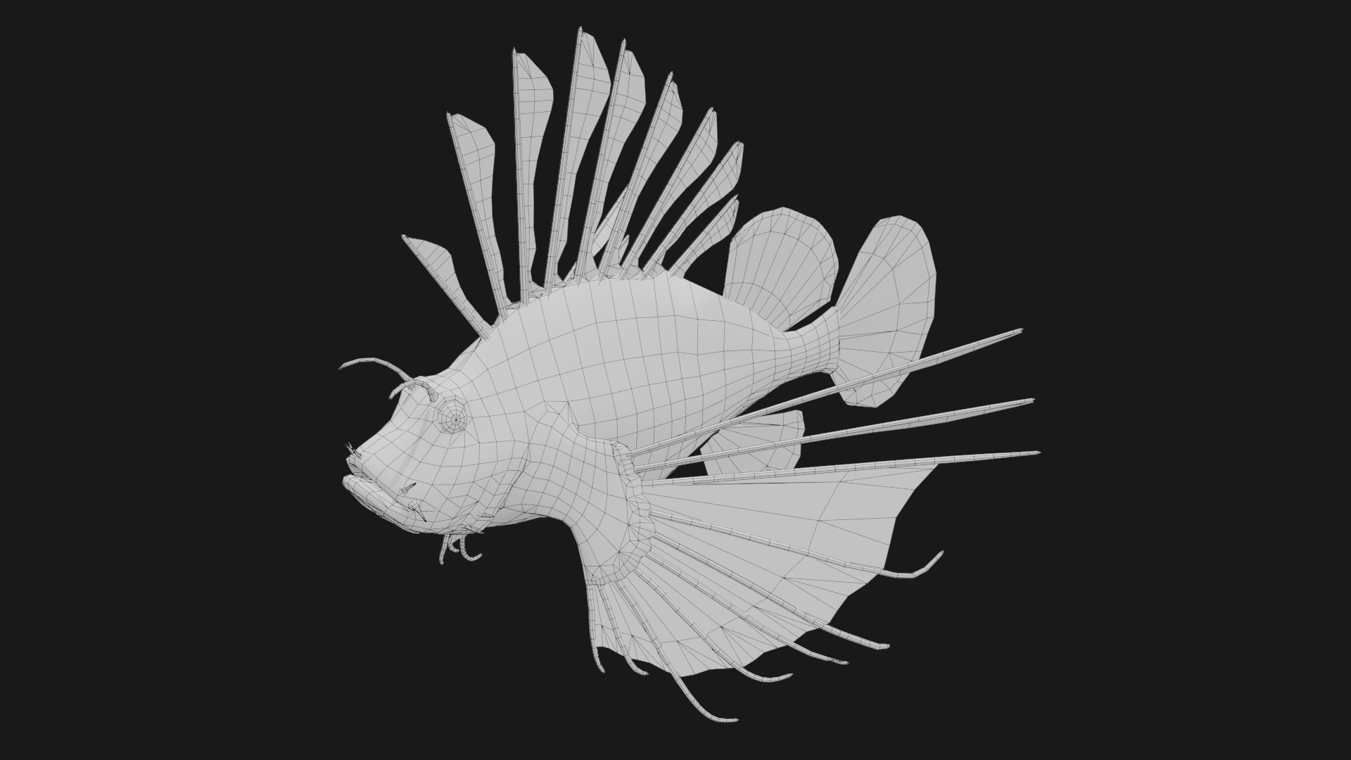 Lion Fish 3D Model - TurboSquid 2122675