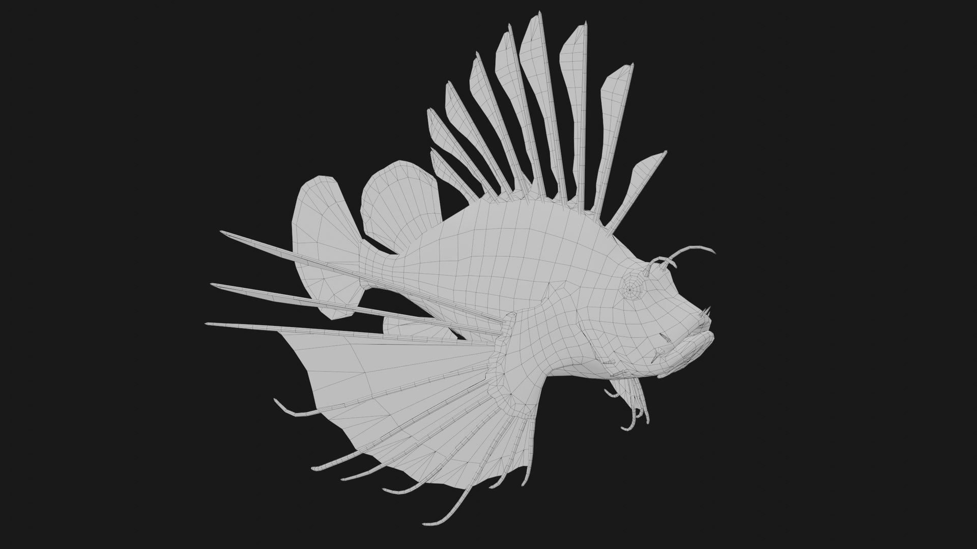 Lion Fish 3D Model - TurboSquid 2122675