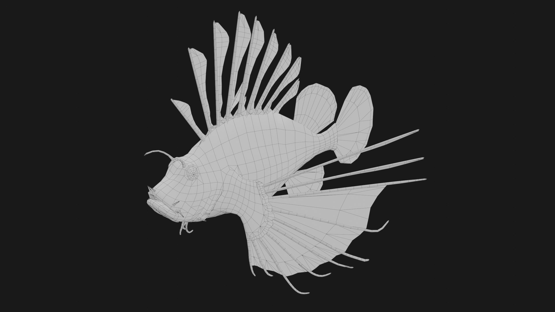 Lion Fish 3D Model - TurboSquid 2122675