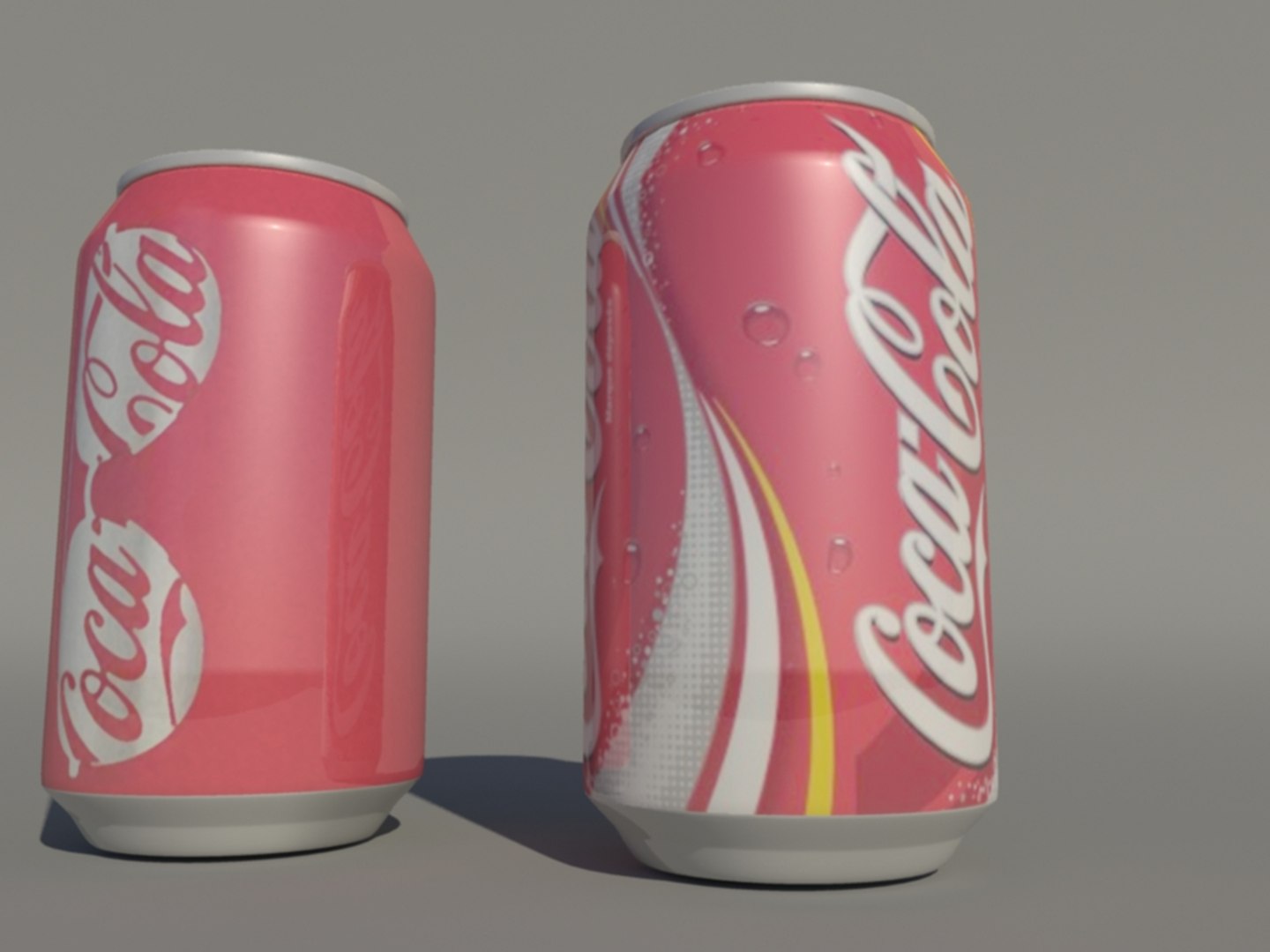 3d Model Coke Coca Cola