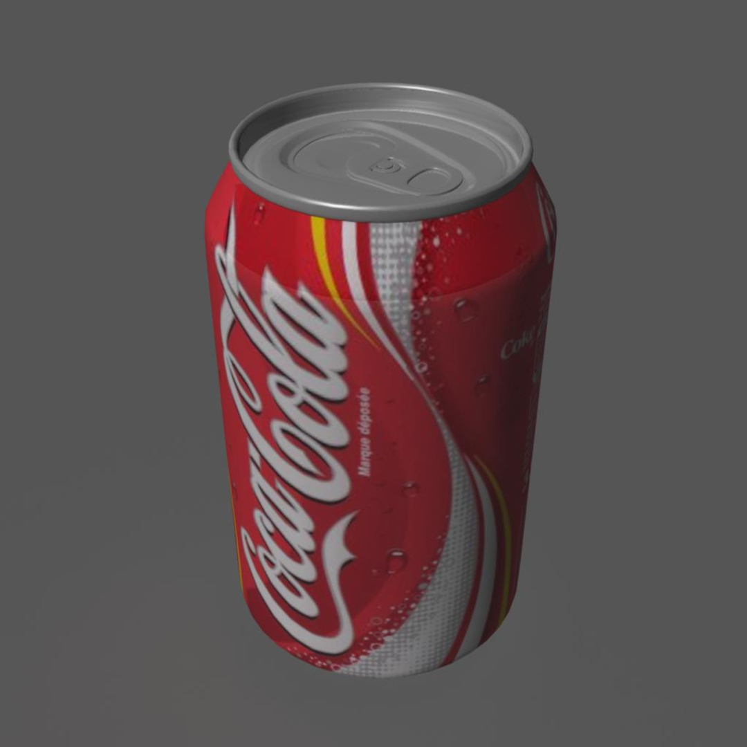 3d Model Coke Coca Cola