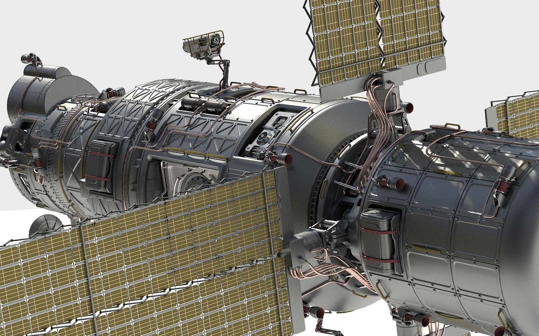3D Scifi Spacestation model - TurboSquid 1881045