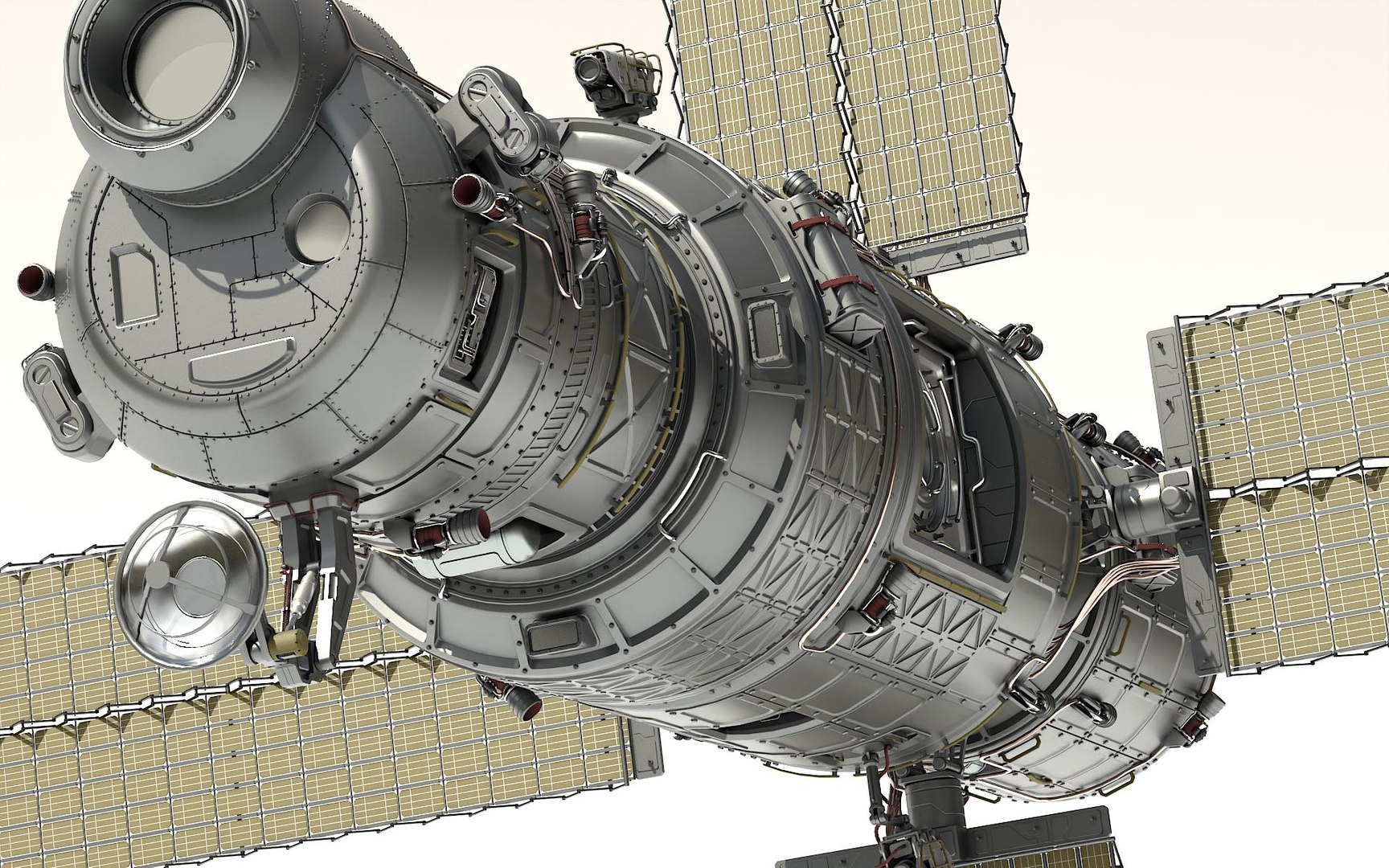 3D Scifi Spacestation model - TurboSquid 1881045