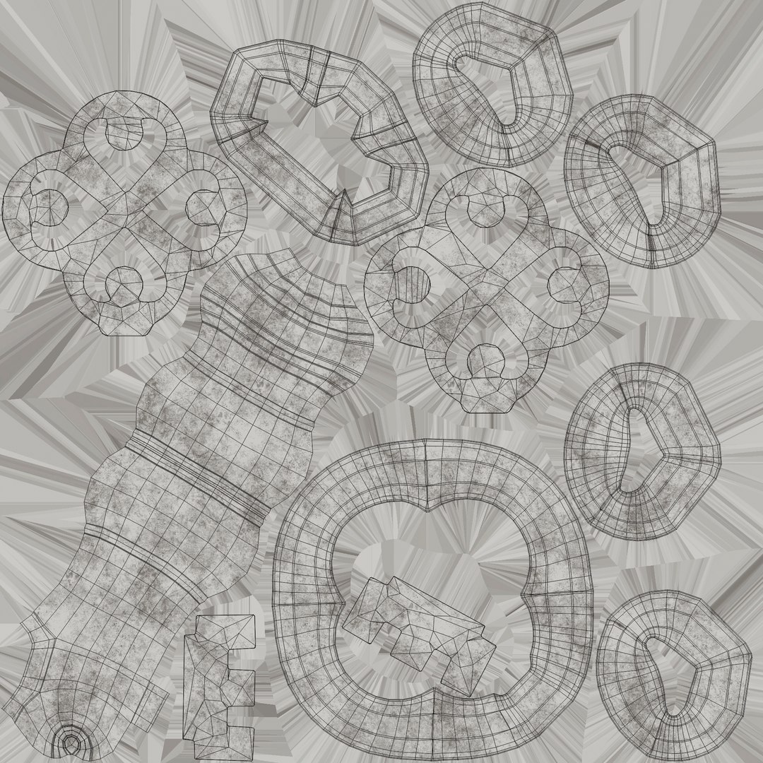 3D Key Silver 08 Model - TurboSquid 2005880