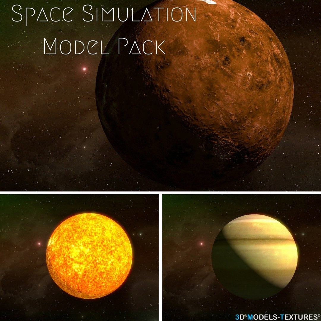 3D Pack Space Simulation - TurboSquid 1211270