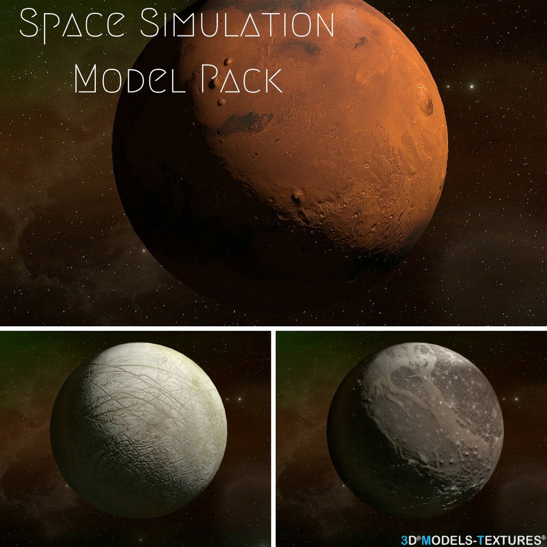 3D Pack Space Simulation - TurboSquid 1211270