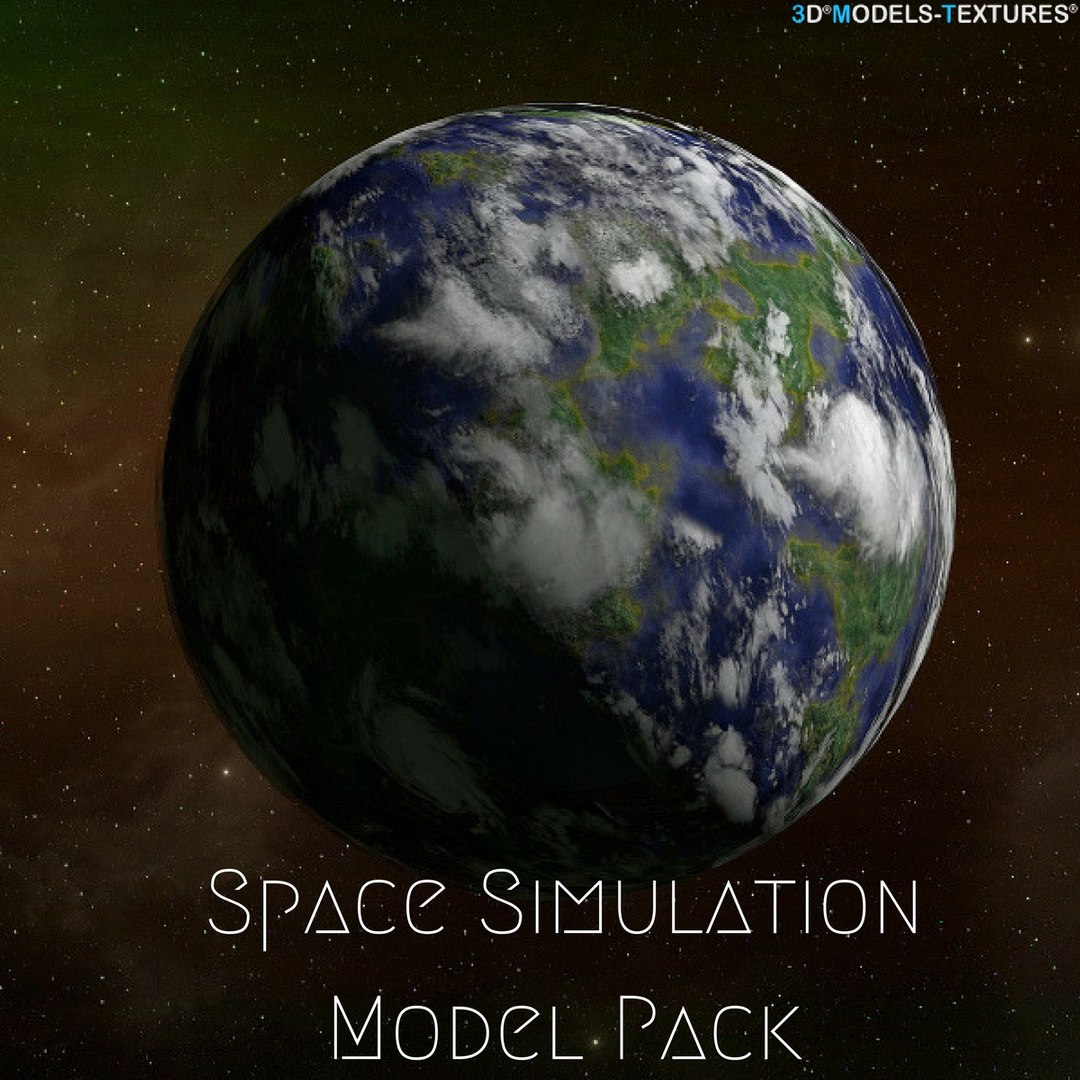 3D Pack Space Simulation - TurboSquid 1211270