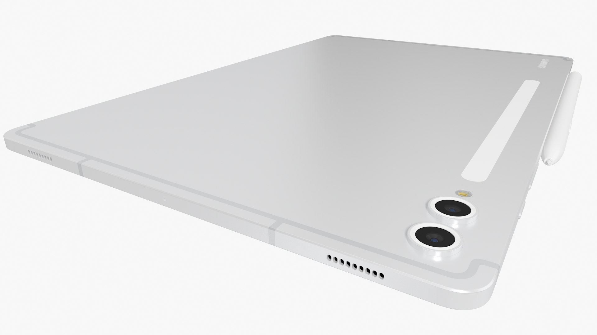 3D Model Samsung Galaxy Tab S10 Plus Silver - TurboSquid 2291844