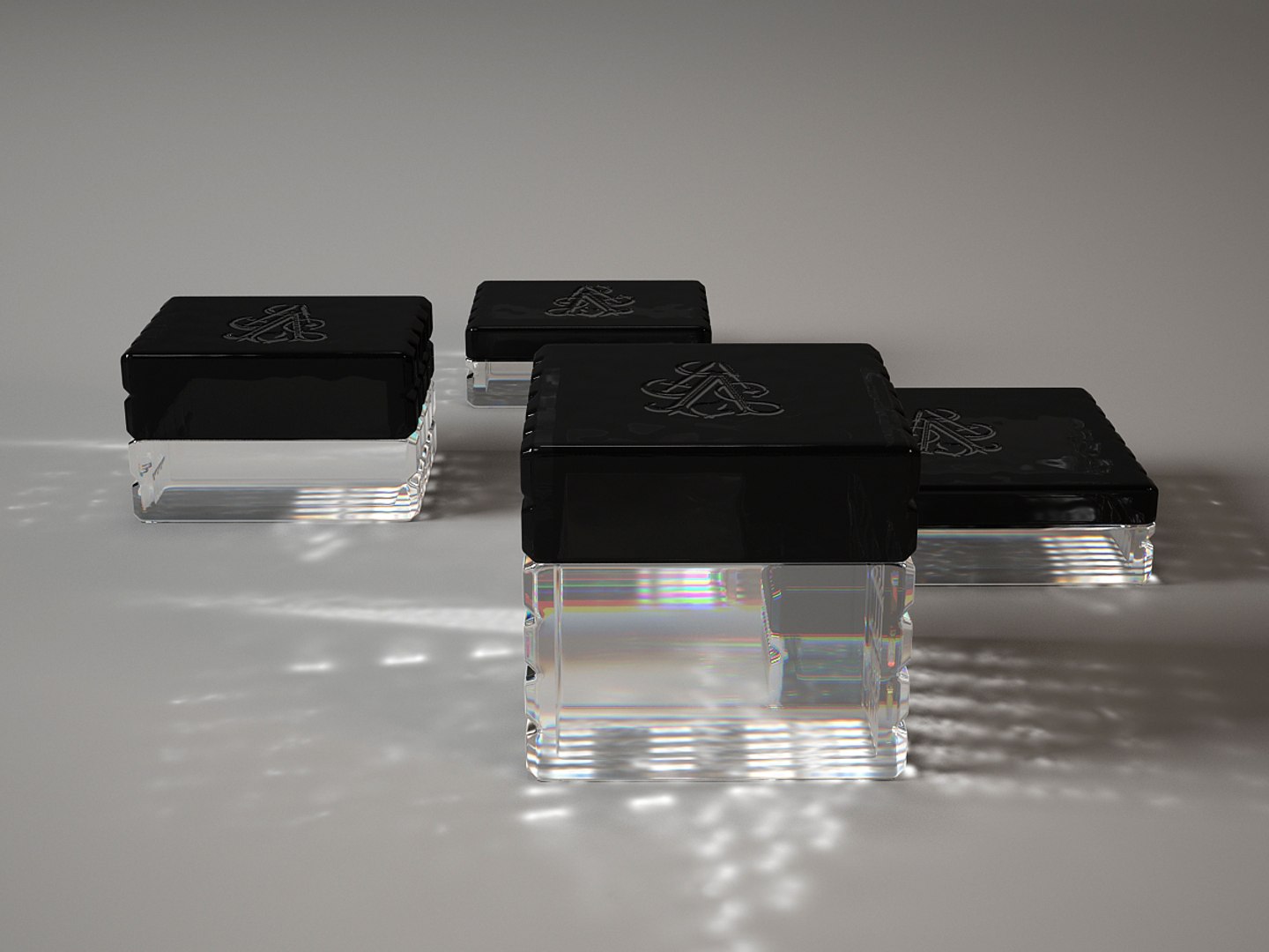 3d model crystal irma accesories visionnaire