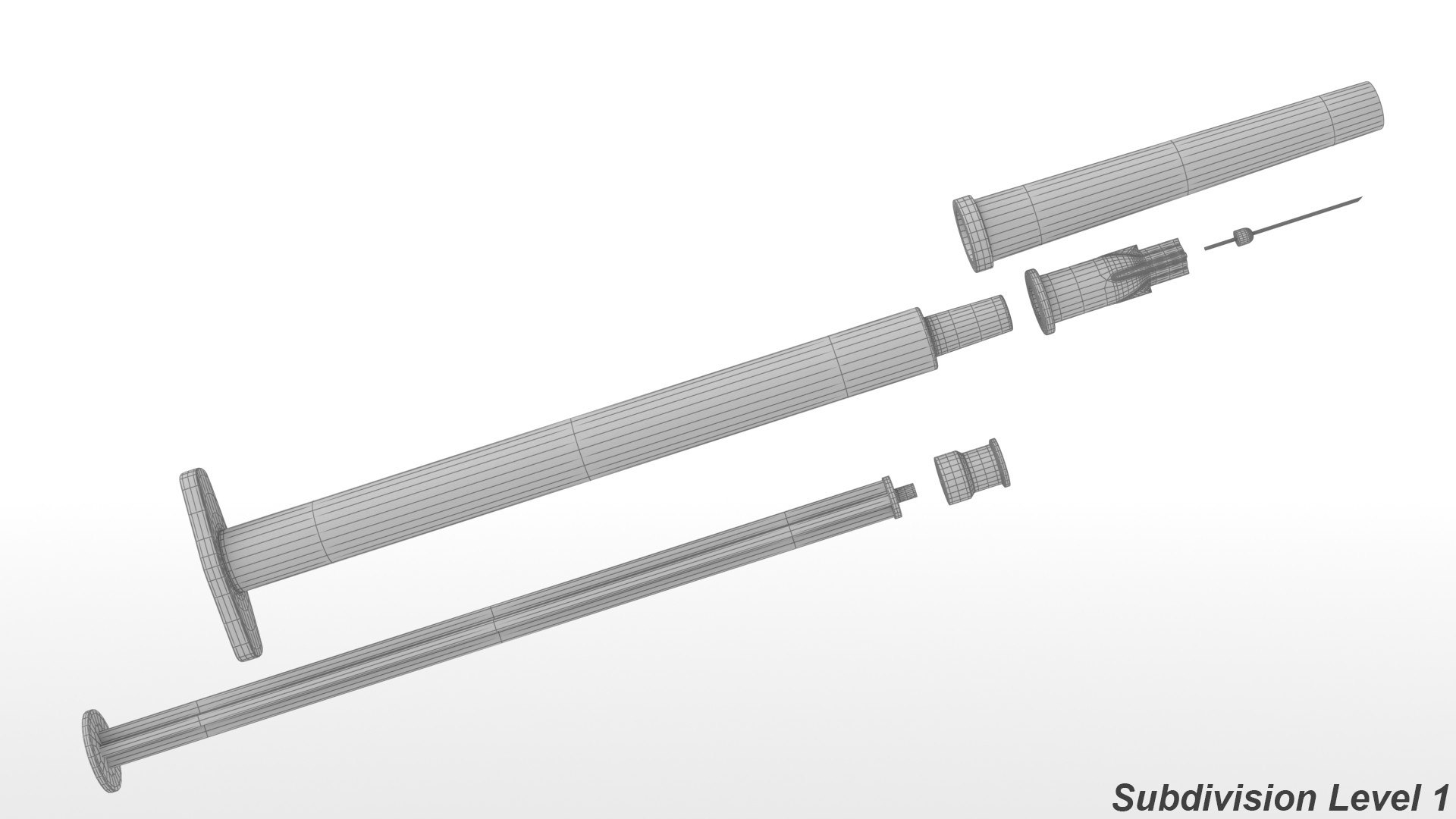 Injection Set 3D Model - TurboSquid 1944313