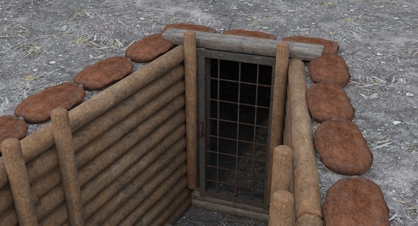 Modular Military Trenches 3D - TurboSquid 1739359