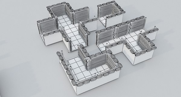 Modular Military Trenches 3D - TurboSquid 1739359