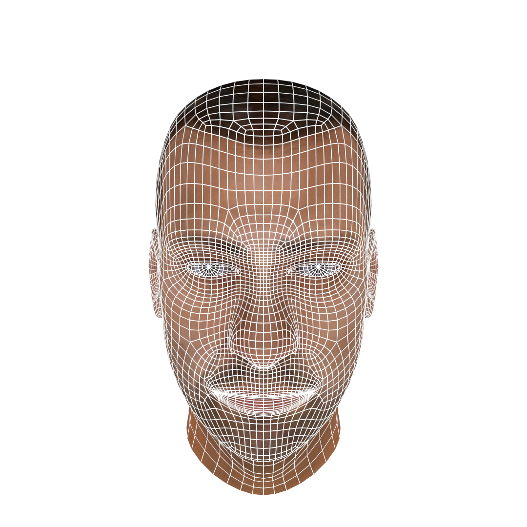 3d Male Head Model
