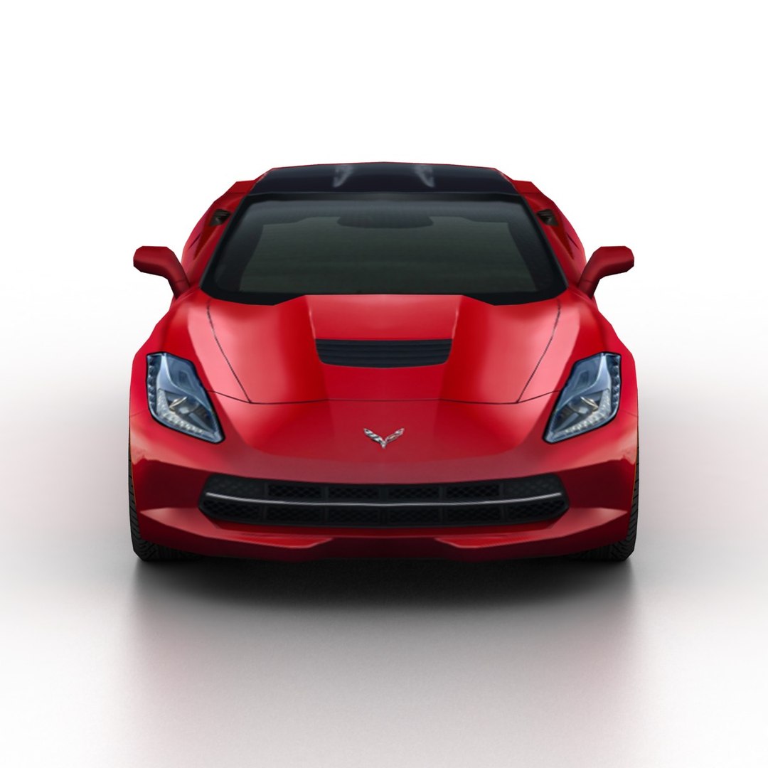 3d Max 2014 Corvette Stingray C7