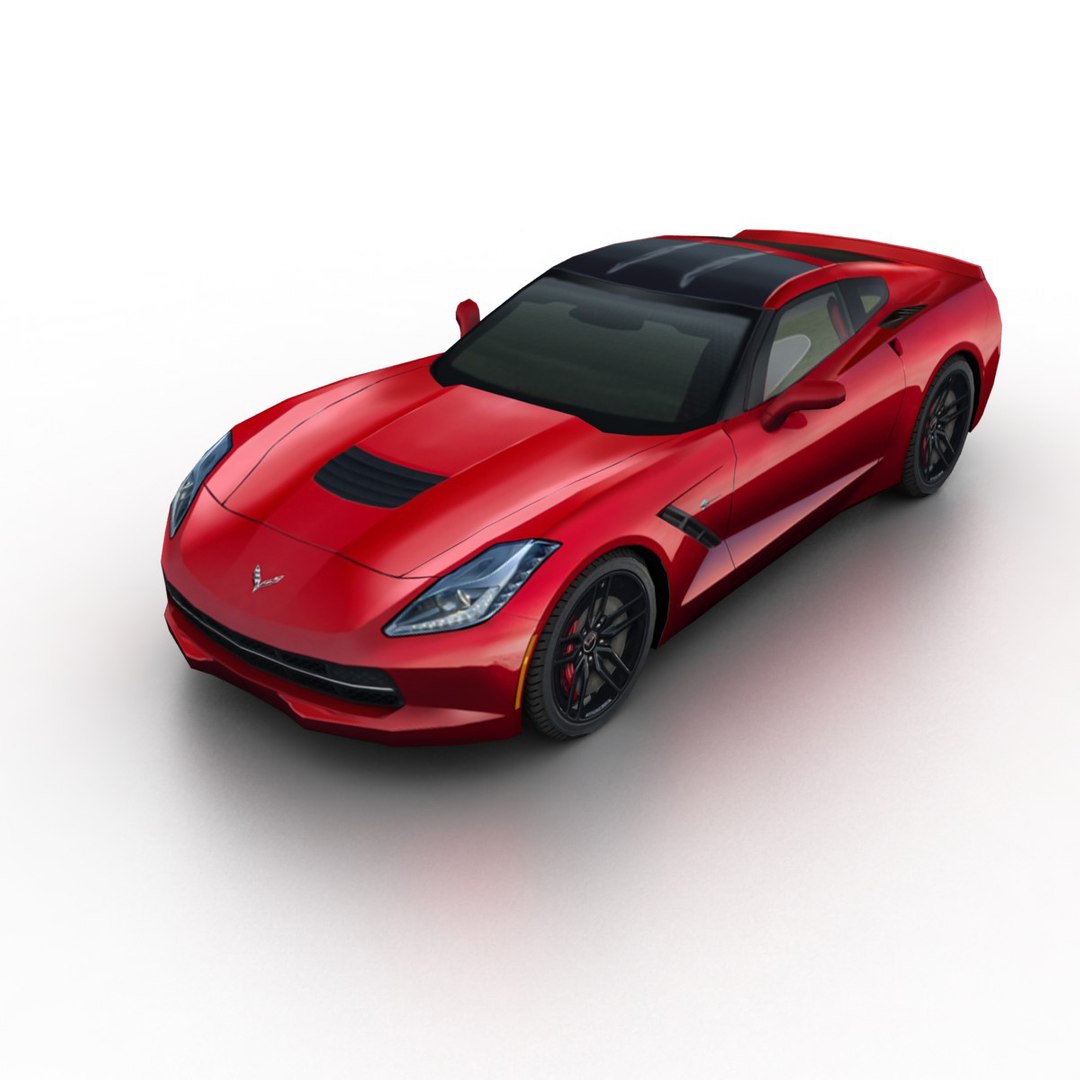3d Max 2014 Corvette Stingray C7