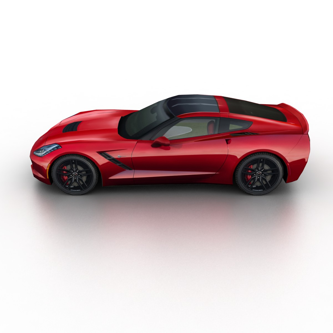 3d Max 2014 Corvette Stingray C7