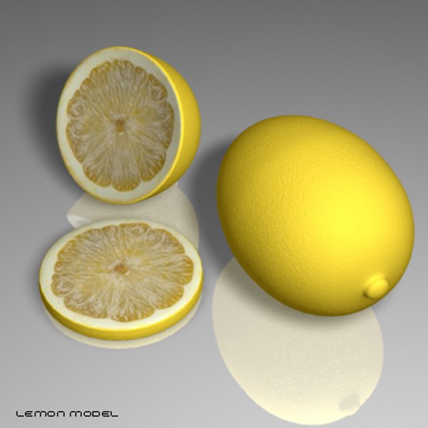 modelo 3d Modelo de limon - TurboSquid 333010
