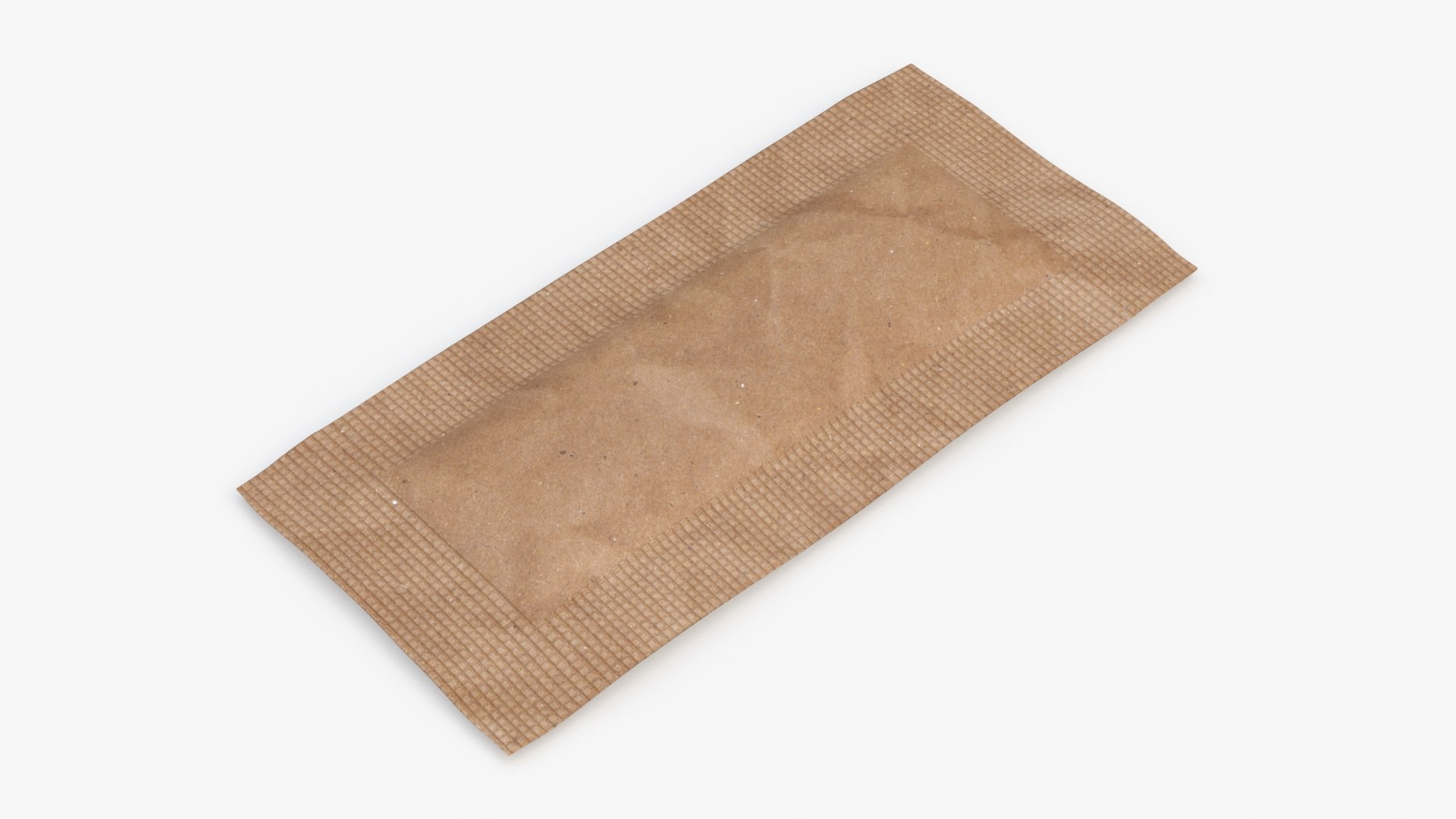 Realistic Sugar Packet 3D Model - TurboSquid 2309980
