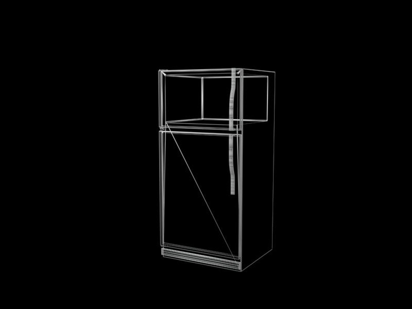 3ds Max Fridge