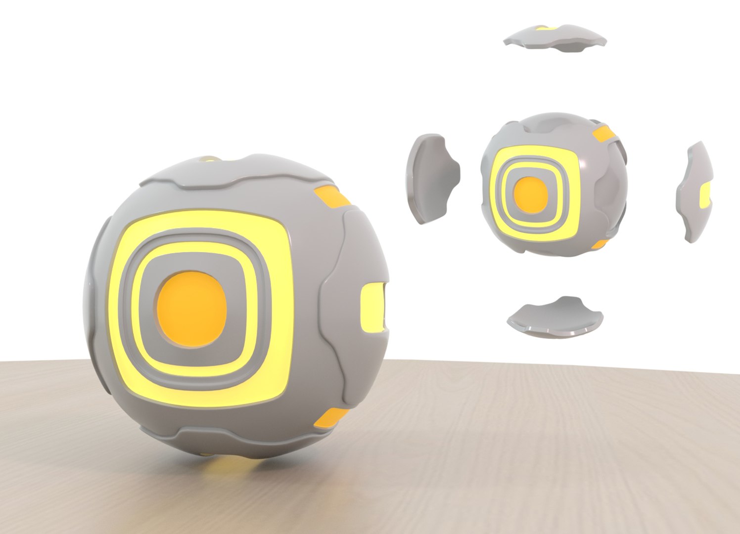 3D Alien Orb Model - TurboSquid 1594240