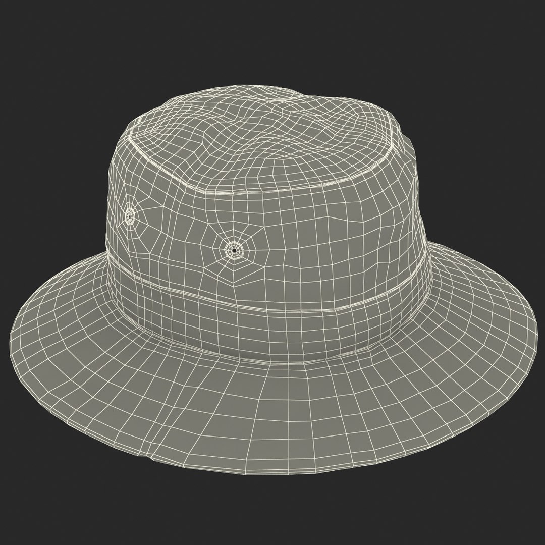 3d fishing hat