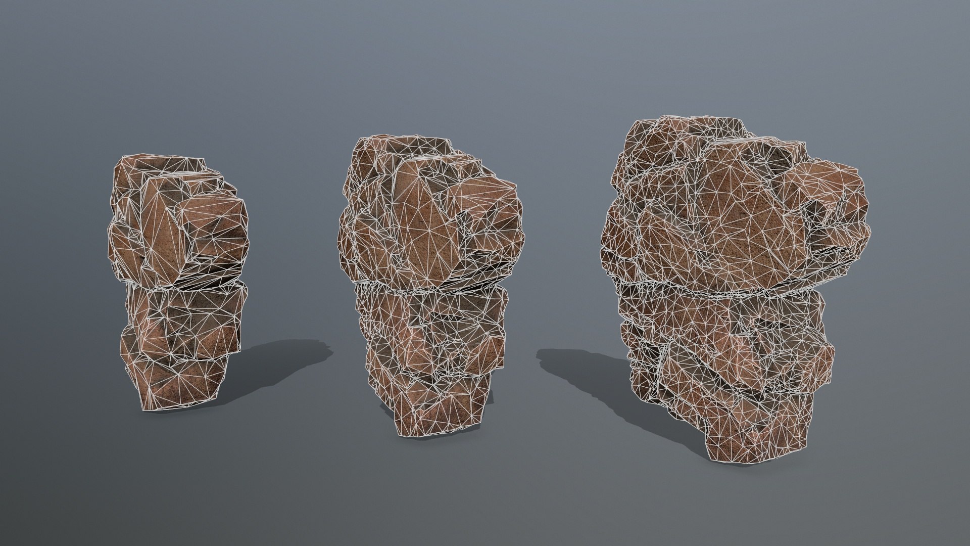 Stone model - TurboSquid 1987690