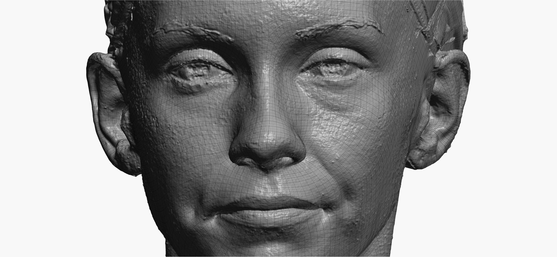 Athena human head outer 3D model - TurboSquid 1665923